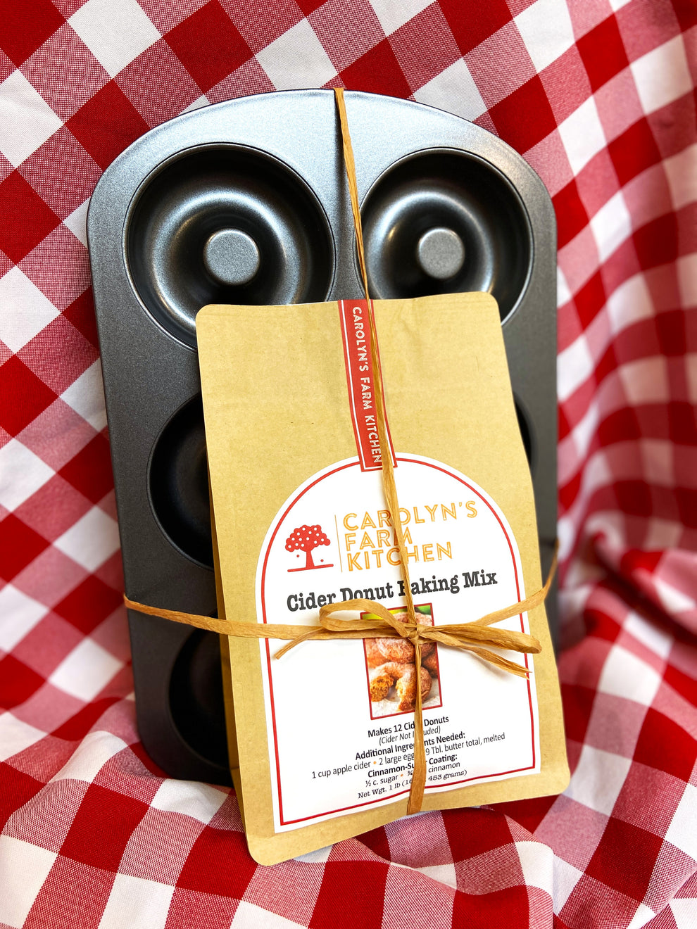 Apple Cider Donut Baking Kit - Made with All Natural Ingredients Ready ...