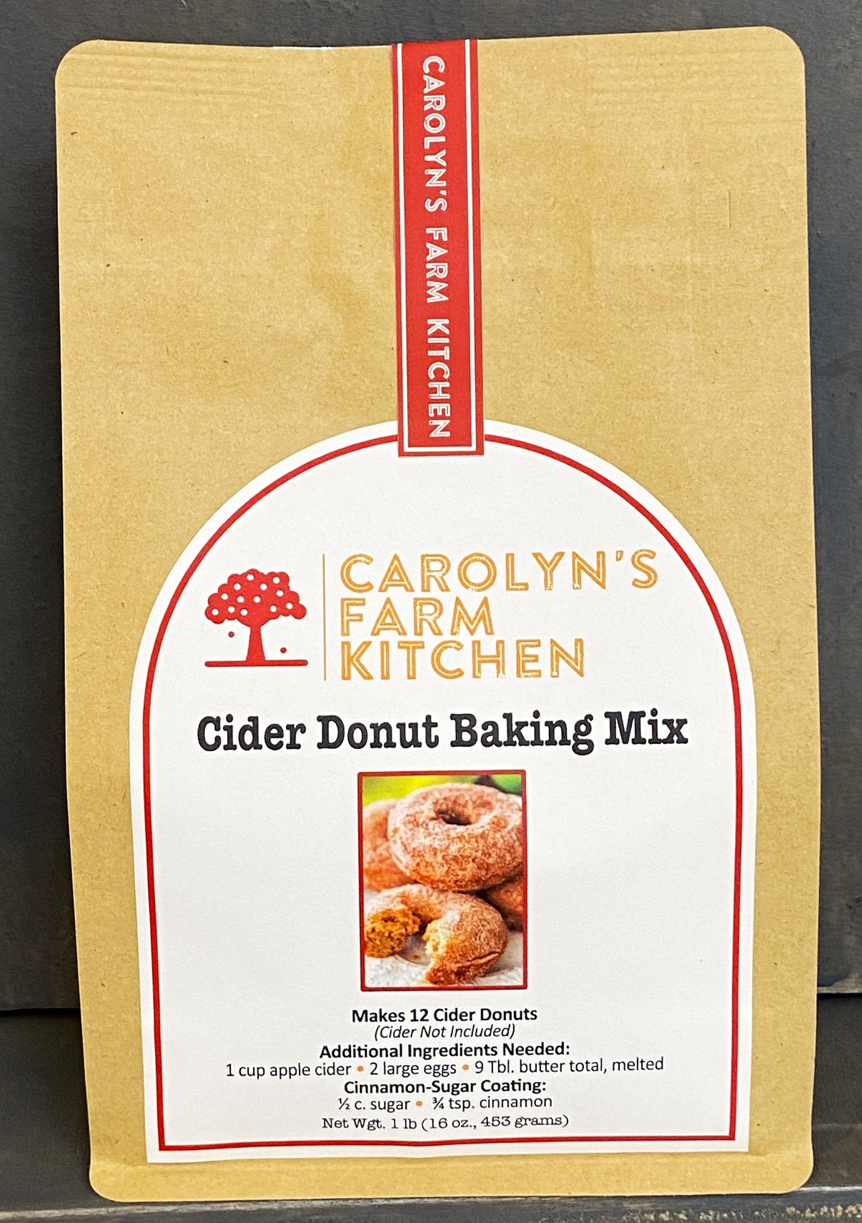 Apple Cider Donut Baking Kit - Made with All Natural Ingredients Ready ...
