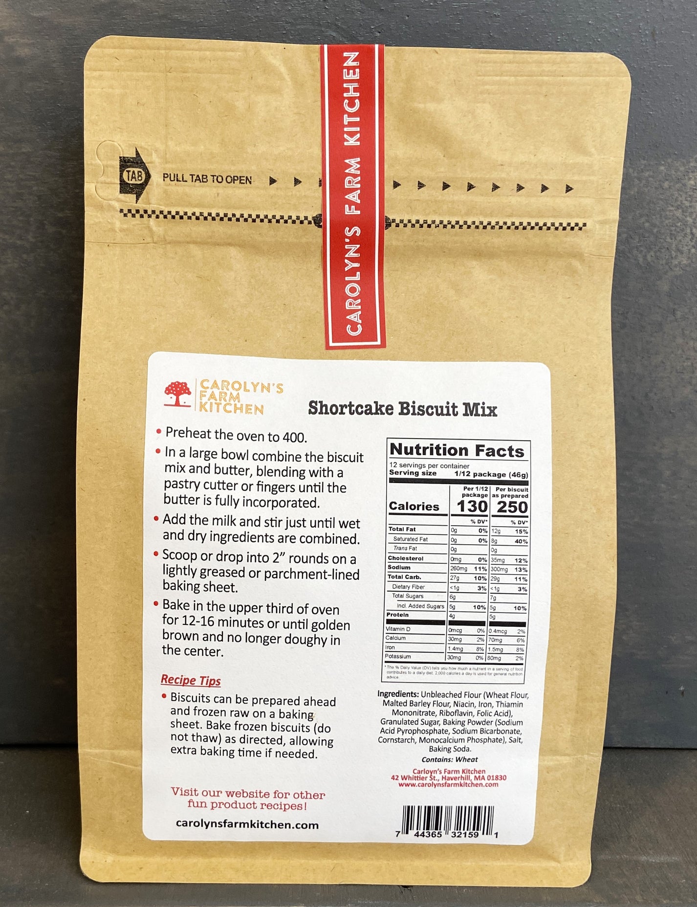 Shortcake Biscuit Mix - Bake Some Fresh Biscuits with our Mixes ...