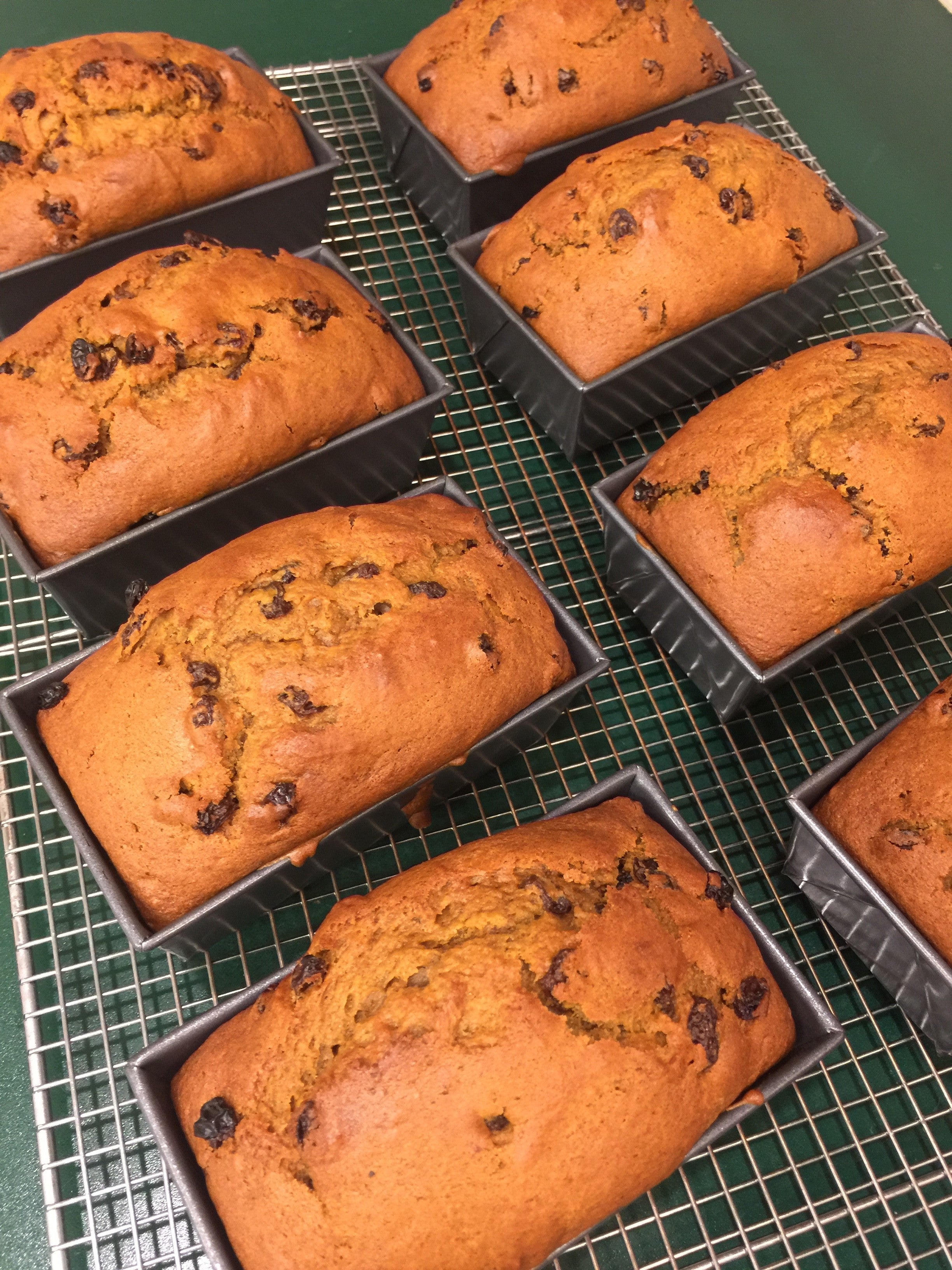 Tuesday, 11/25 pick up - Mini Loaf Pumpkin Bread (Plain, Raisin, or Ch ...